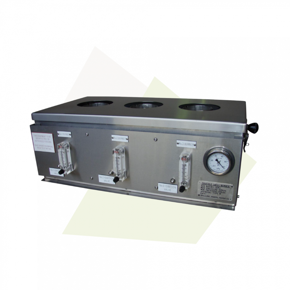 Crucible Swell Number Apparatus - Wallerby Mining Products